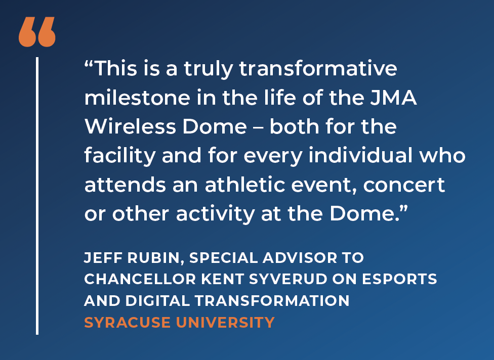 SU JMA Wireless Dome 5G Connectivity